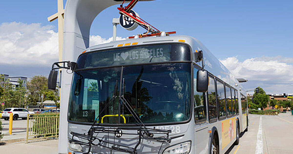 L.A. receives $80 million to electrify buses for 2028 Olympics - Mary ...