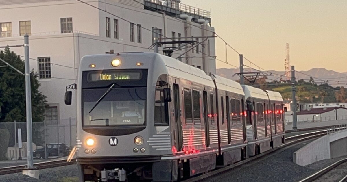 DOT awarding $893 million for LA Metro light rail project - Mary Scott Nabers