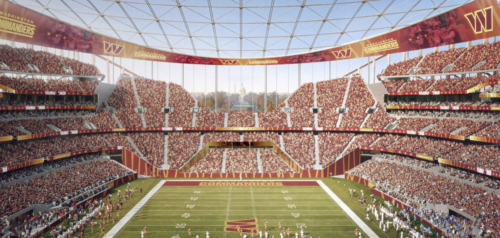 D.C. announces $4B stadium deal to bring Commanders home - Mary Scott ...