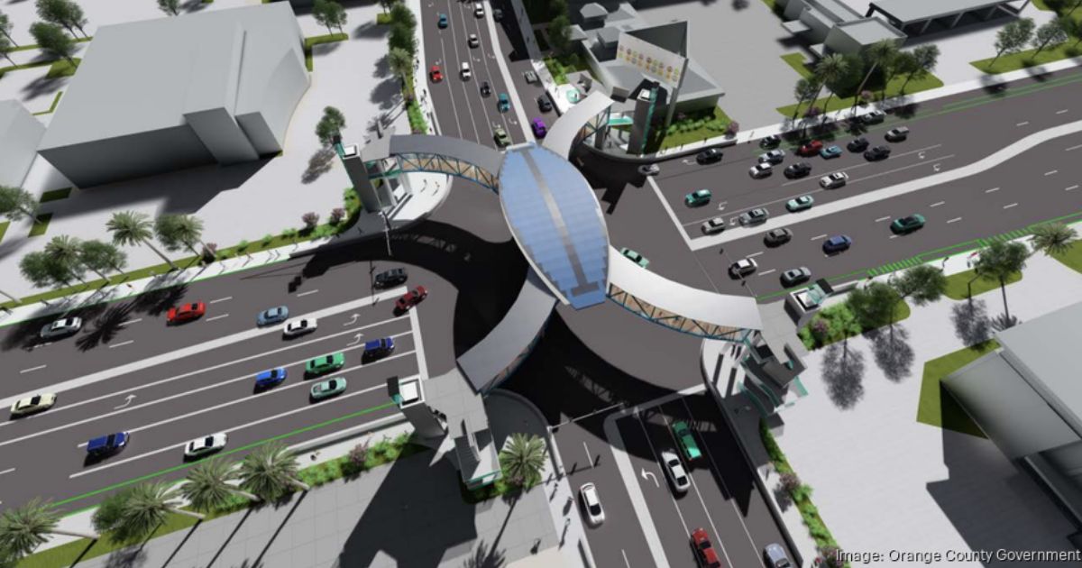 Orange County’s $35M pedestrian bridge project enters design stage ...